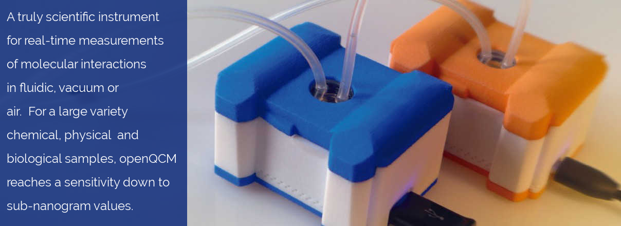 Quartz Crystal Microbalance: the first scientific QCM entirely Open Source
